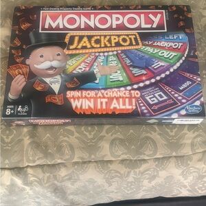 Hasbro | Games | Monopoly Jackpot Board Game | Poshmark